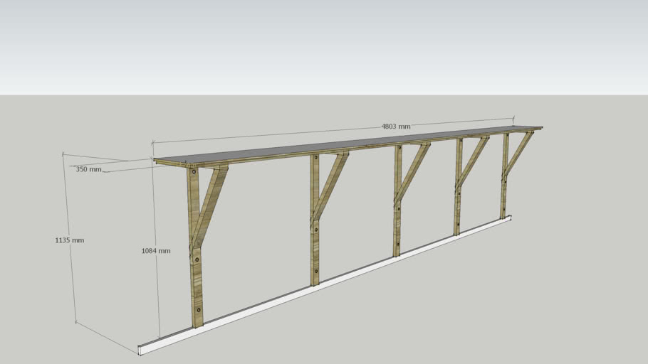 Wall Table' November' | 3D Warehouse