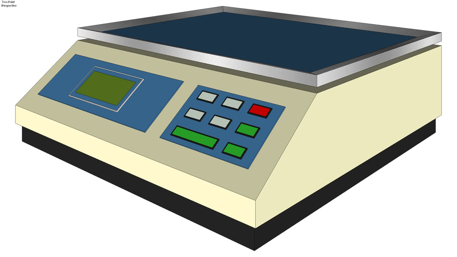 Bascula Digital / Digital Scale | 3D Warehouse