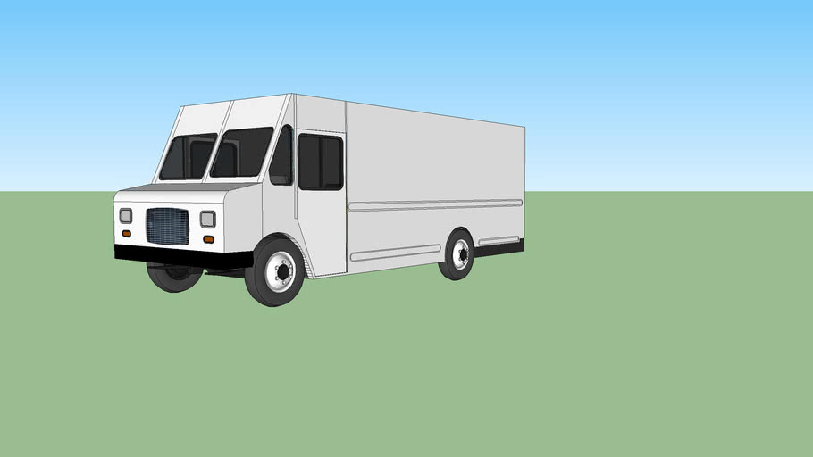 2019 Ford F-59 (Morgan Olson) step van | 3D Warehouse