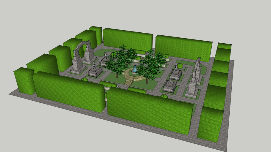 the courtyard | 3D Warehouse