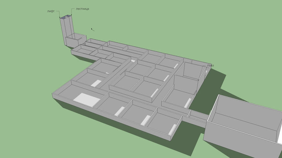 Underground laboratory template | 3D Warehouse