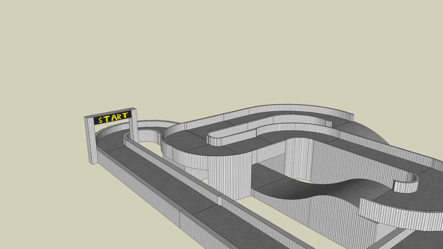 go karts track | 3D Warehouse