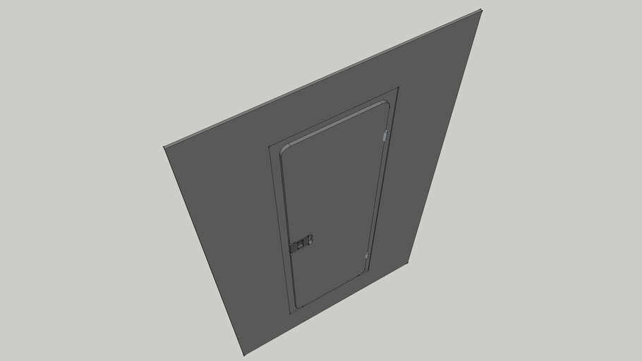 Fuse panel door | 3D Warehouse