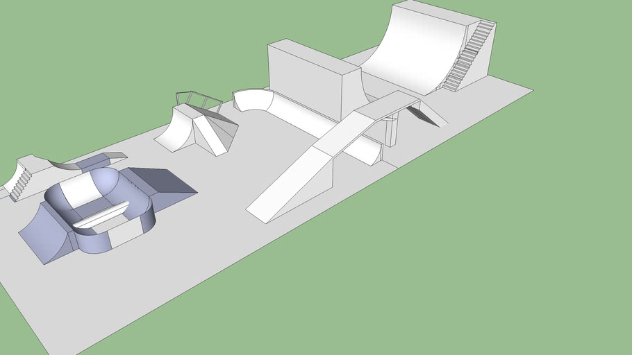 Amazing Skatepark | 3D Warehouse