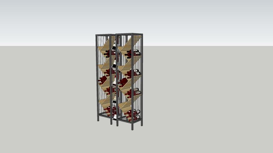 Wine Rack | 3D Warehouse