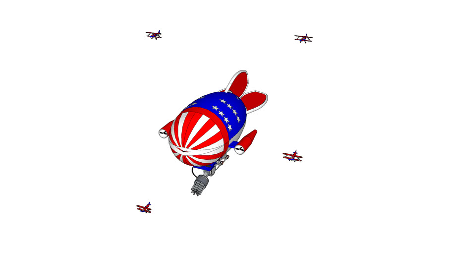 Parade Blimp | 3D Warehouse