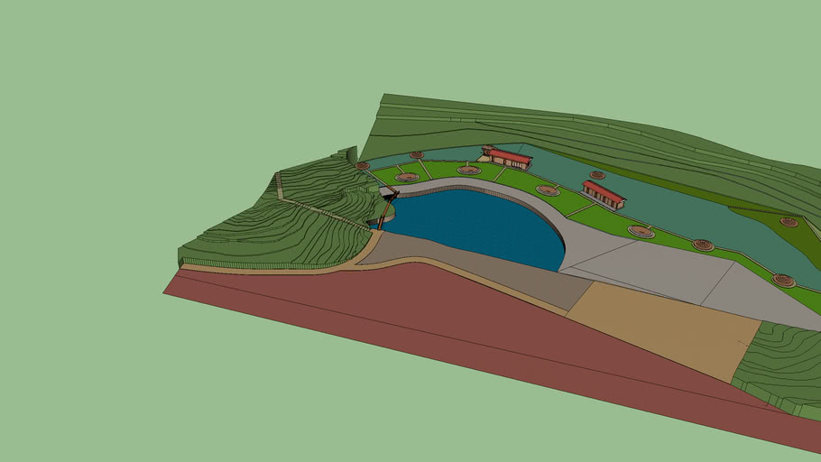 pond masterplan | 3D Warehouse