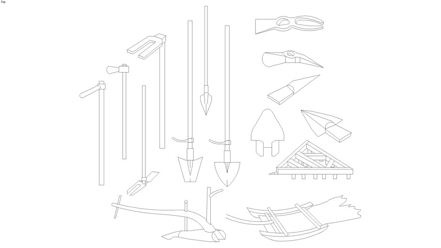 Ancient greek farm tools | 3D Warehouse