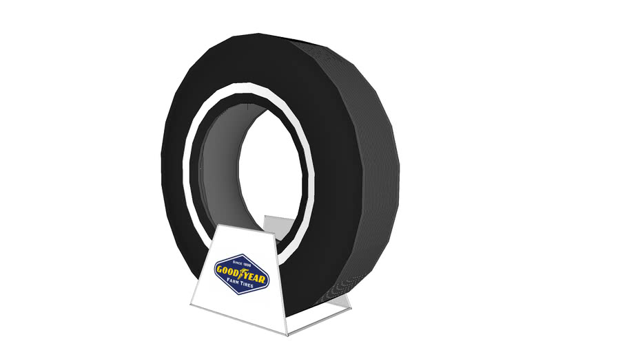 Tire & Display Stand | 3D Warehouse