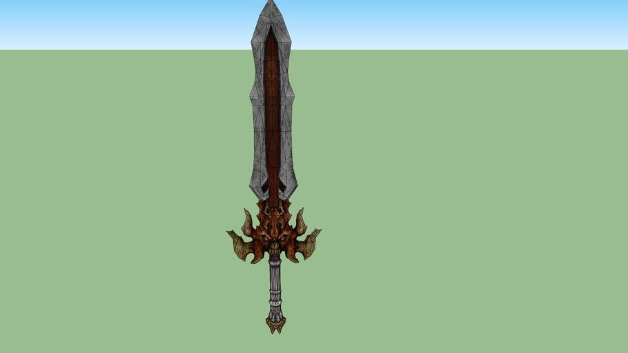 Ares Sword - High Quality (INJUSTICE) | 3D Warehouse