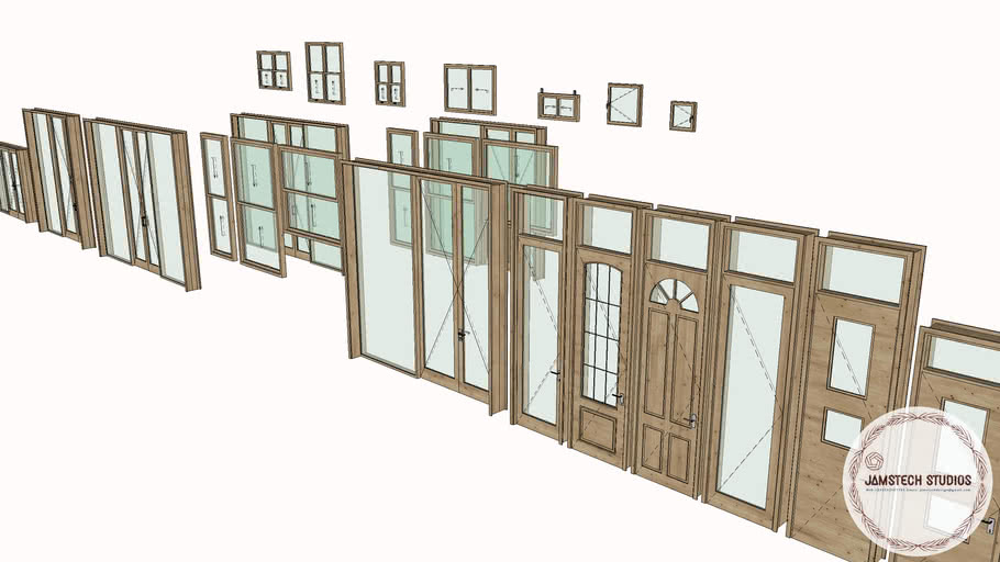 CUSTOMIZED WINDOWS AND DOORS. | 3D Warehouse