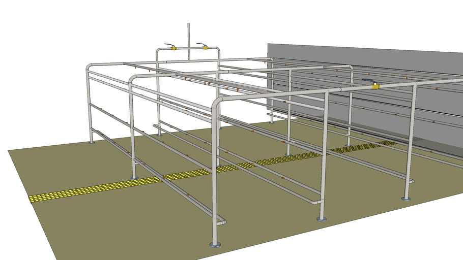 misting tunnel | 3D Warehouse