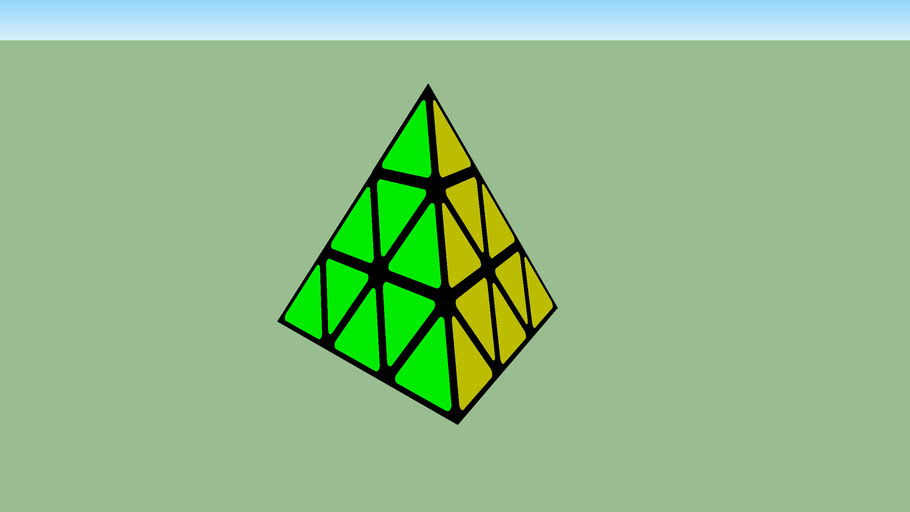 Pyraminx Cube | 3D Warehouse