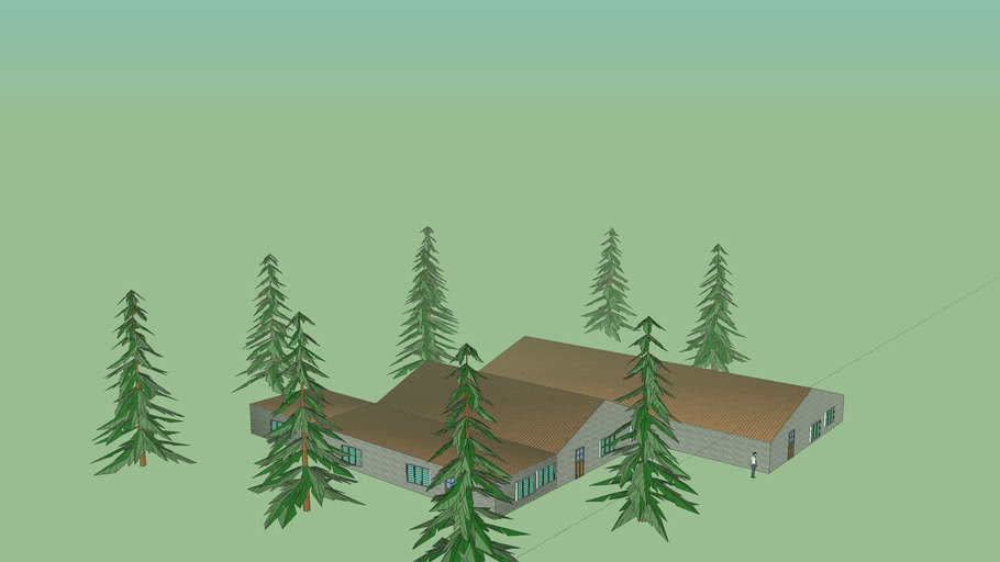 Nice House In The Forest | 3D Warehouse