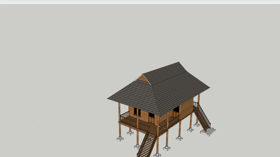 khmer house | 3D Warehouse