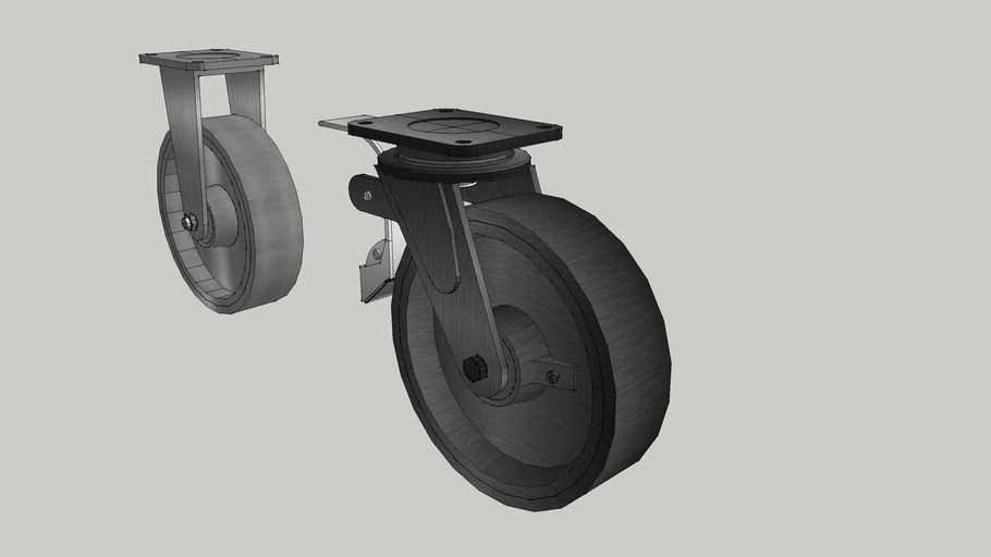 Trolly Wheels | 3D Warehouse