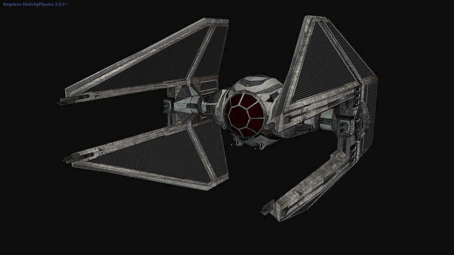 Tie Interceptor - Space Ship - Star Wars | 3D Warehouse