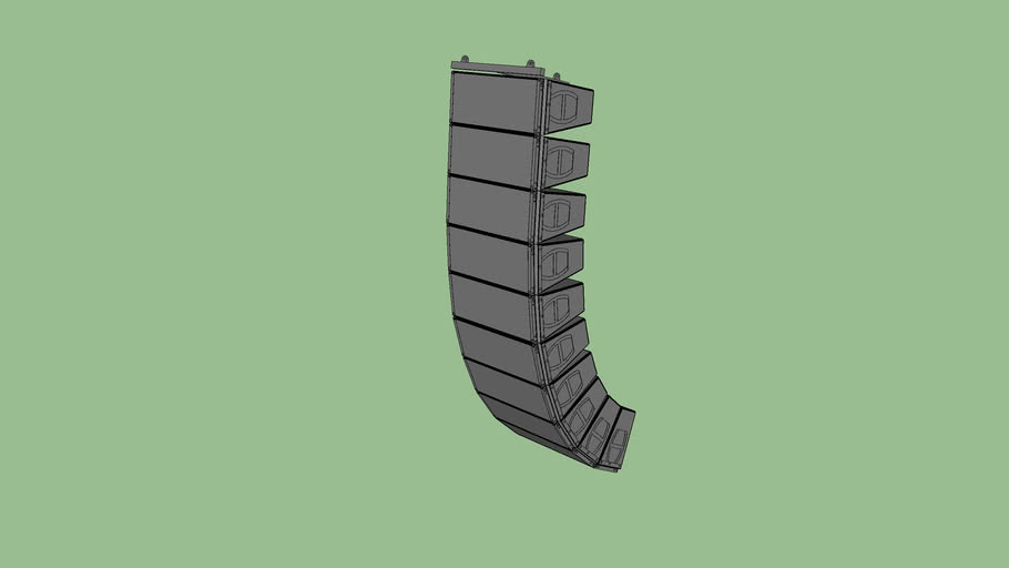 d&b line array Y8 | 3D Warehouse