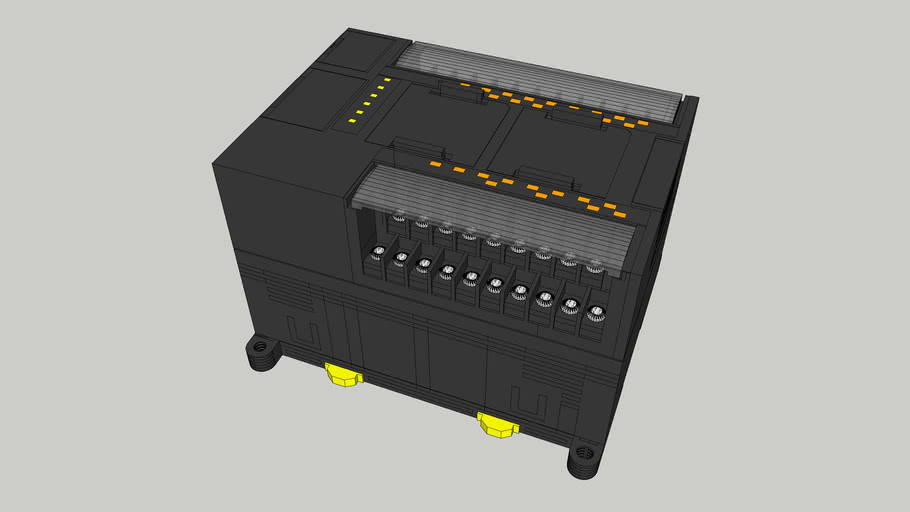 Omron PLC CP1E-N30DR | 3D Warehouse