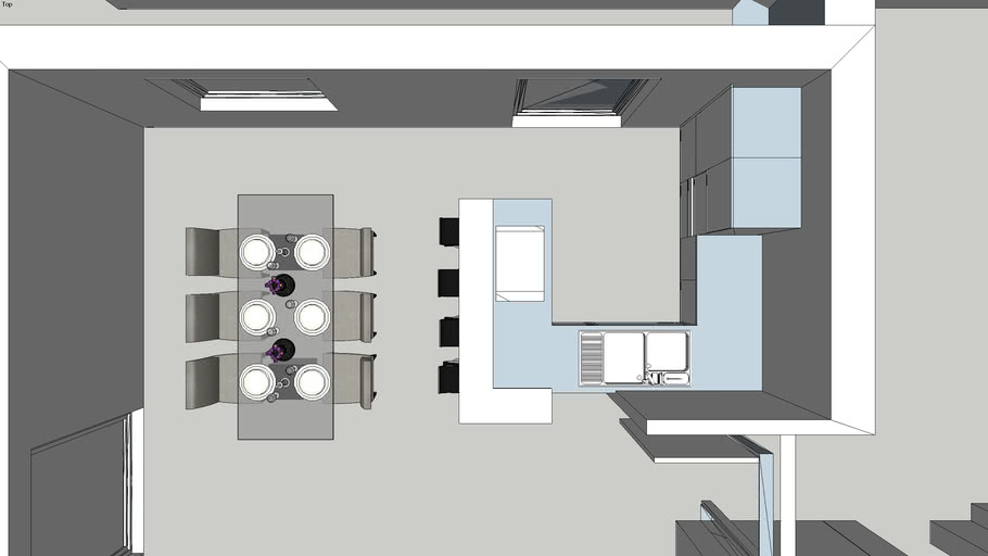 kitchen induction hob | 3D Warehouse