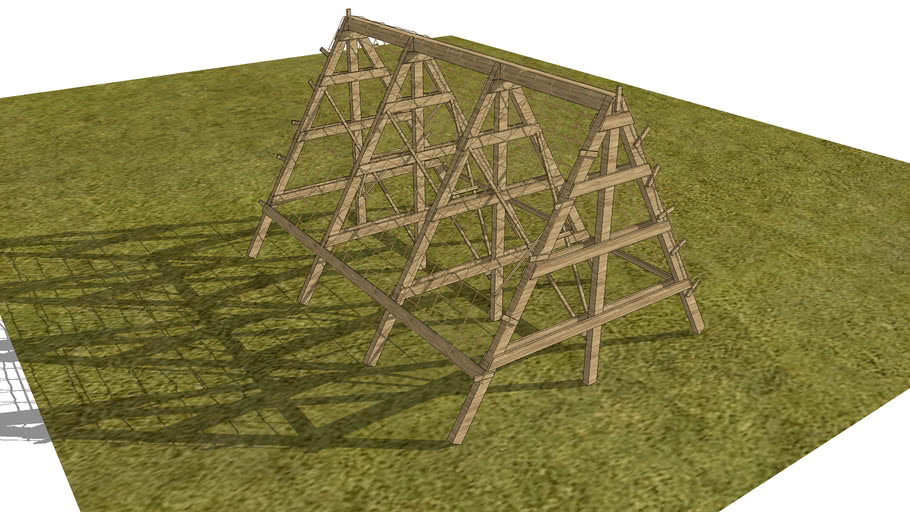 A Frame Cargo Obstacle | 3D Warehouse