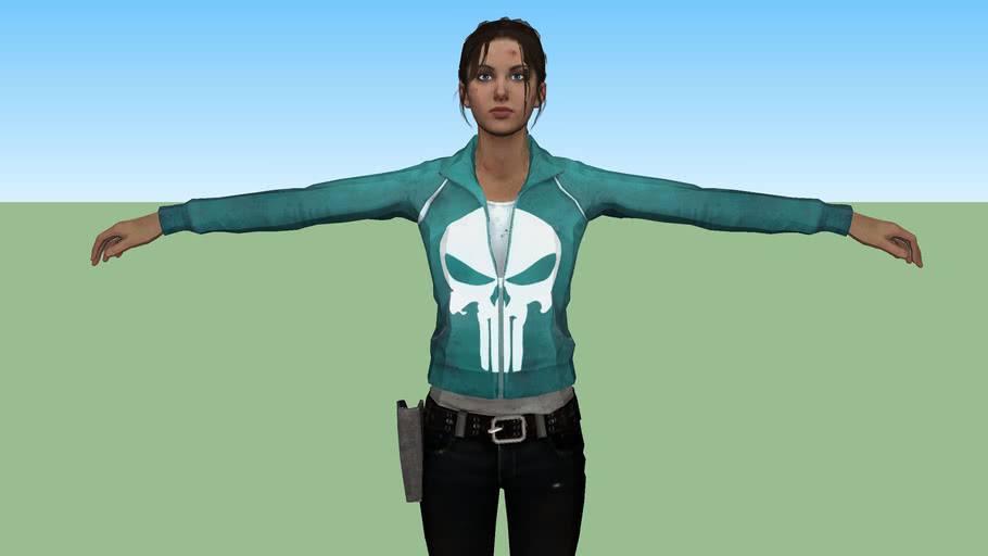 Left 4 Dead - Zoey | 3D Warehouse