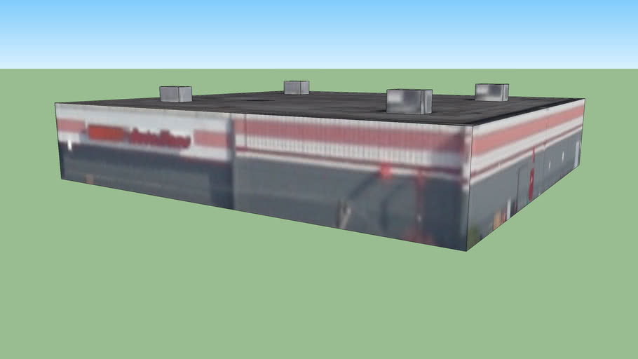 AutoZone - Sacramento, CA | 3D Warehouse