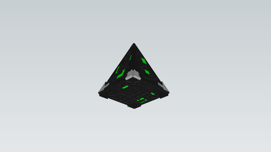 Borg pyramid | 3D Warehouse