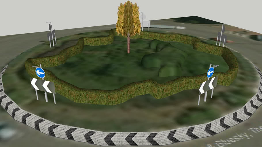 Roundabout In Hertfordshire, UK | 3D Warehouse