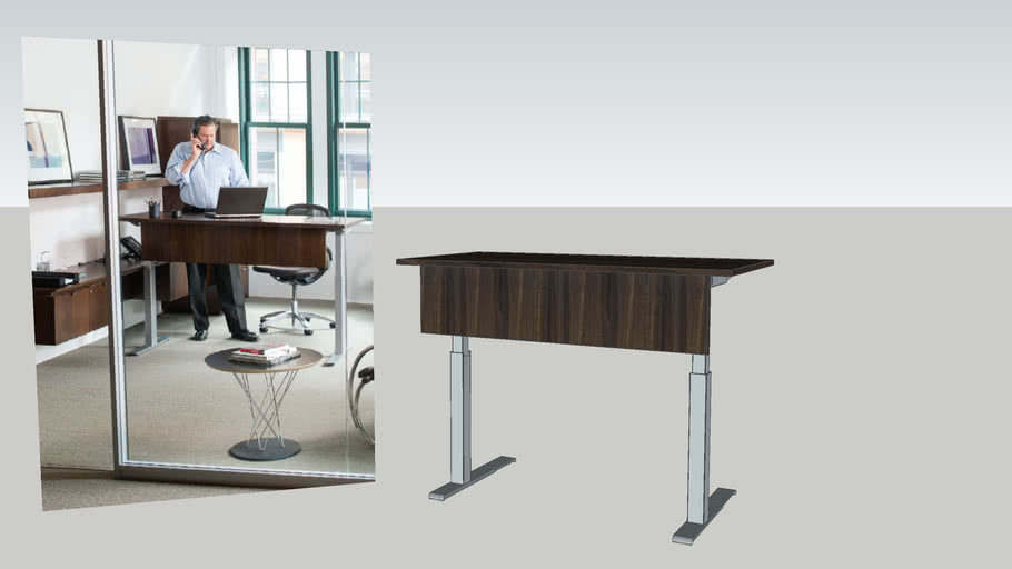 Knoll_Tone Height-Adjustable Tables | 3D Warehouse