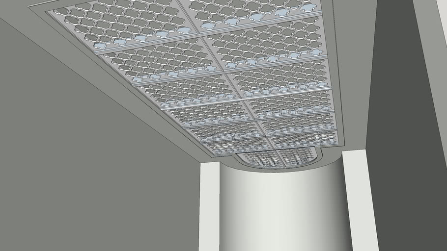 Drop Panel Ceiling | 3D Warehouse