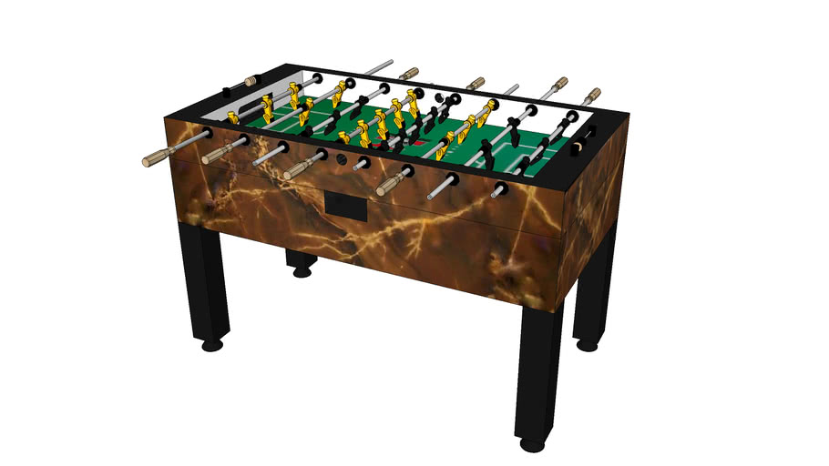 Foosball Table | 3D Warehouse