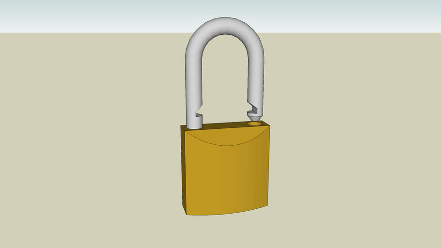 Padlock | 3D Warehouse