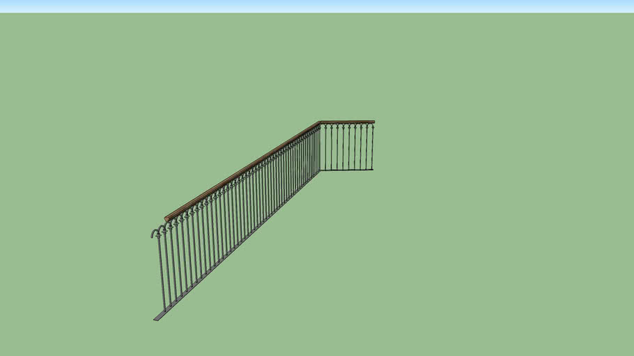 Railing antique | 3D Warehouse