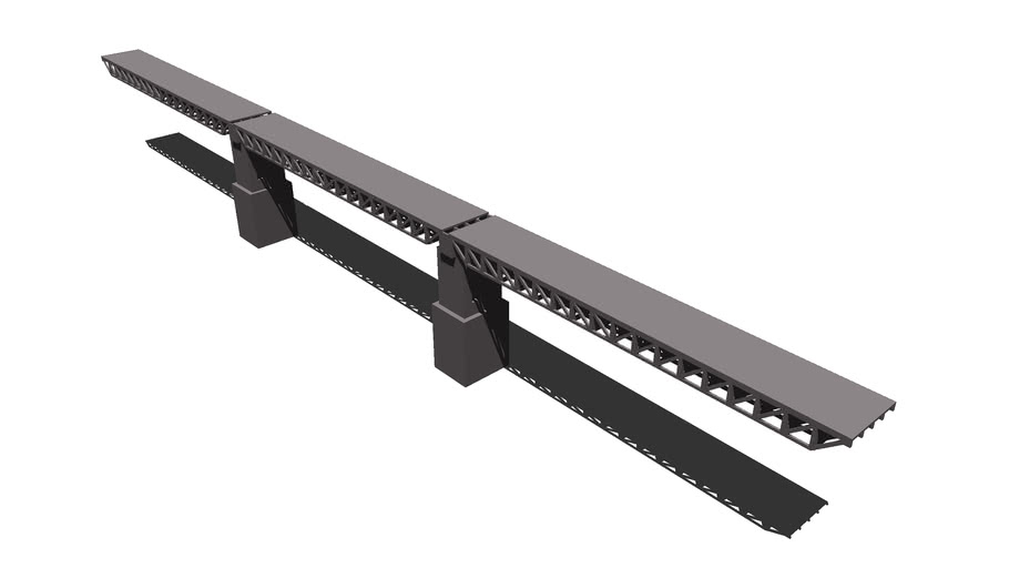 span bridge | 3D Warehouse