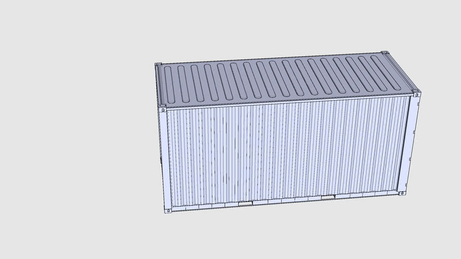 20ft. Container | 3D Warehouse