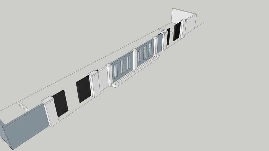 dinding roster | 3D Warehouse
