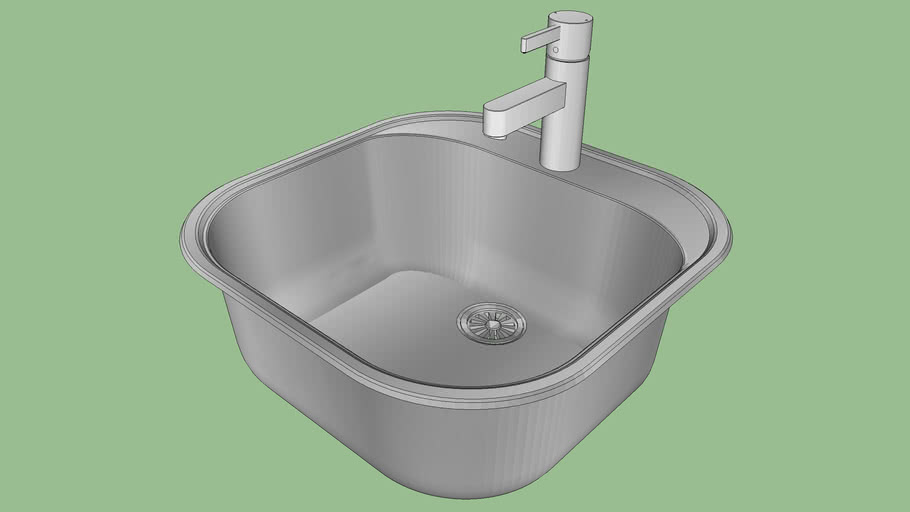 kitchen sink 2014 version | 3D Warehouse