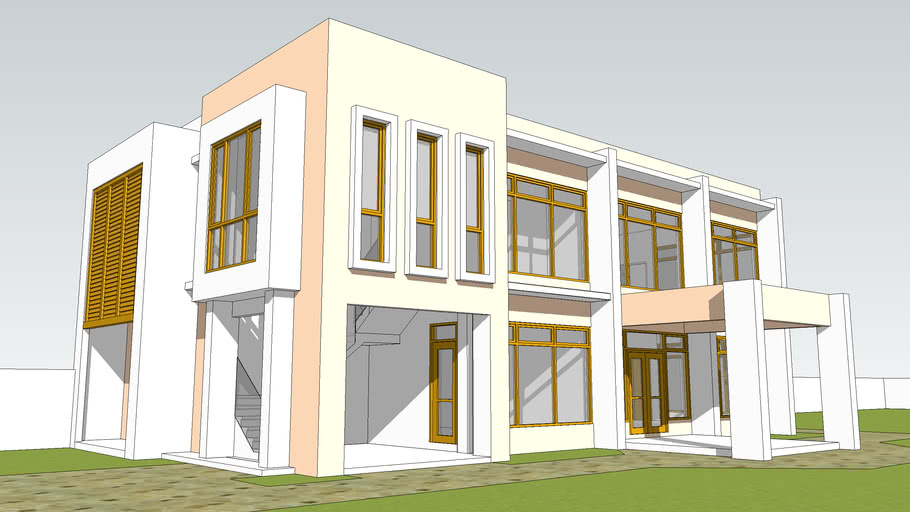 2 Level Commercial Building | 3D Warehouse