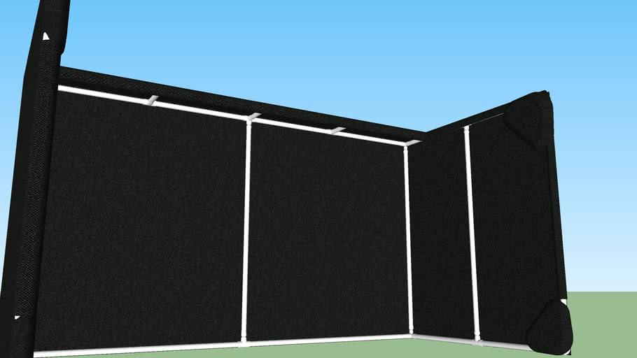 PVC Facade DJ Booth | 3D Warehouse