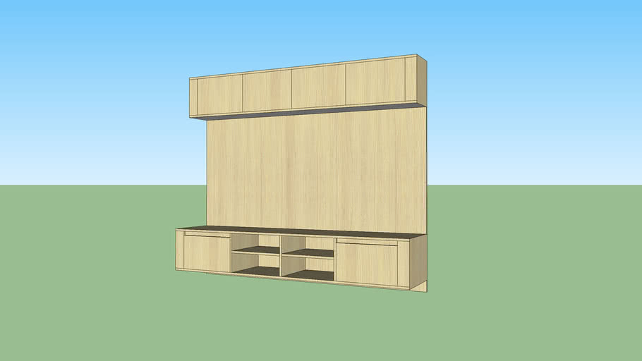 Backdrop Televisi | 3D Warehouse