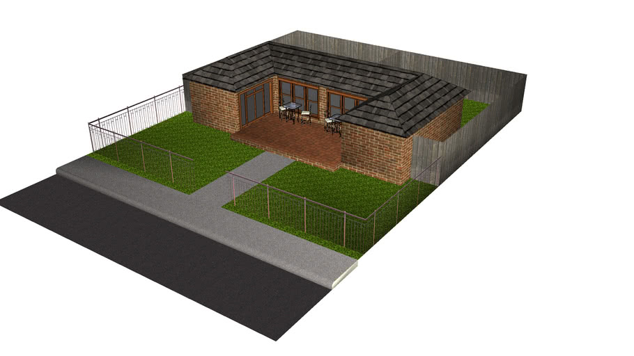 duo house for one | 3D Warehouse