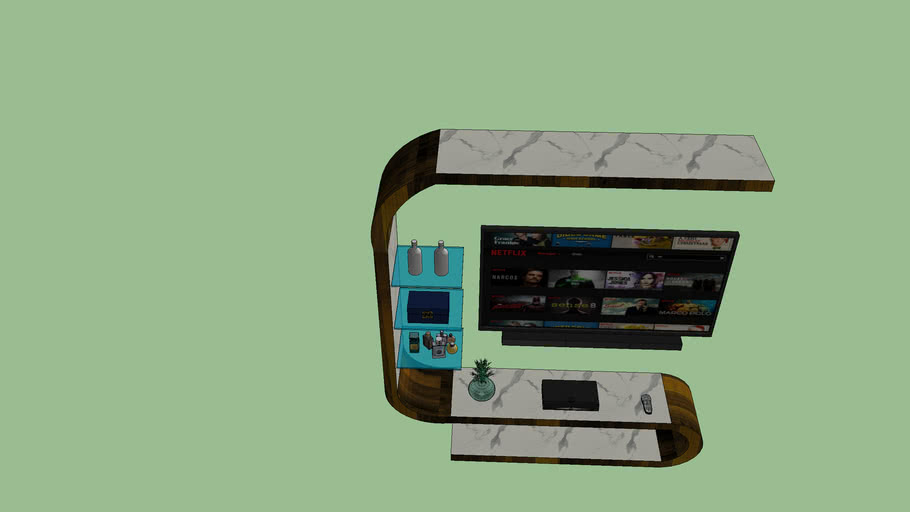 LED/LCD PANEL or TV UNIT | 3D Warehouse