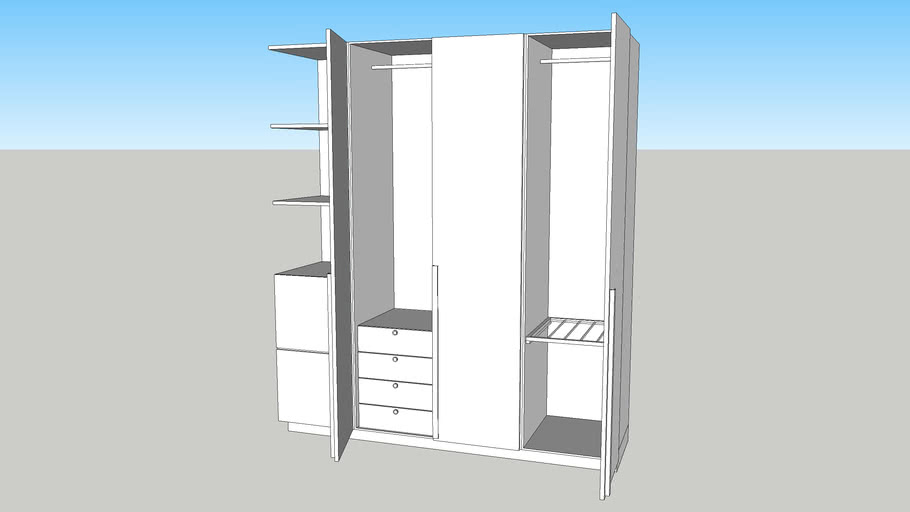 Wardrobe 02 | 3D Warehouse