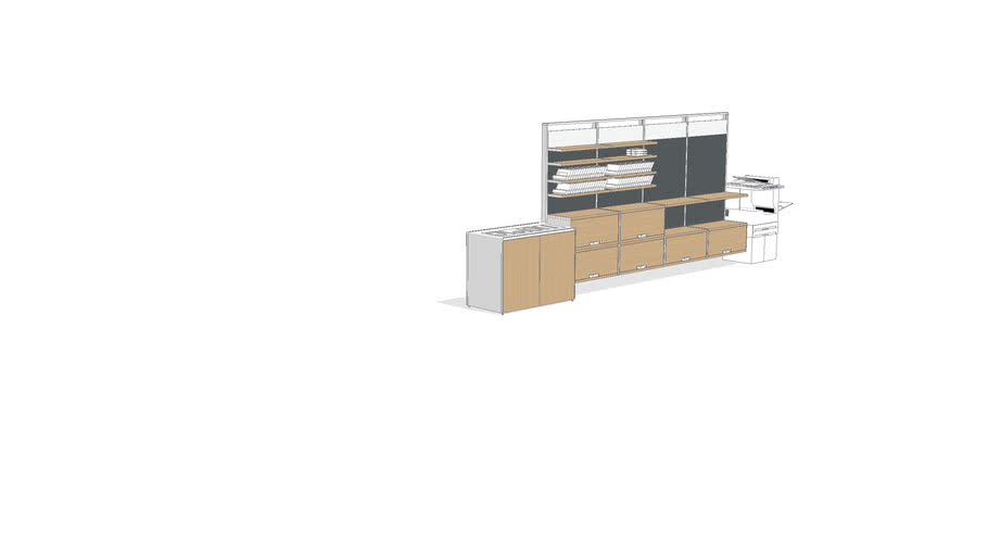 Steelcase FlexFrame | 3D Warehouse