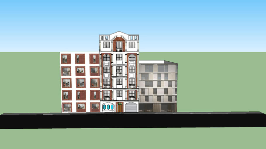 Classic facade | 3D Warehouse