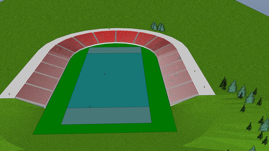 Conceptual Model - Amphitheater/Stadium | 3D Warehouse