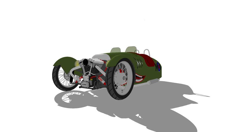 Morgan 3 Wheeler | 3D Warehouse