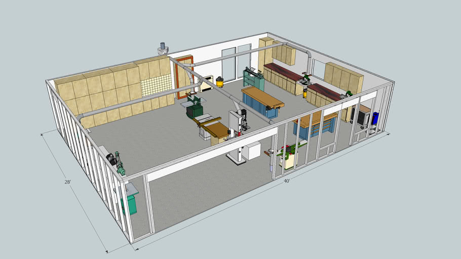 My Wood Shop | 3D Warehouse