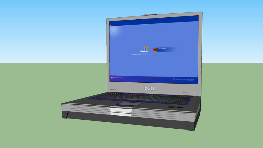 Dell Inspiron 9100 | 3D Warehouse